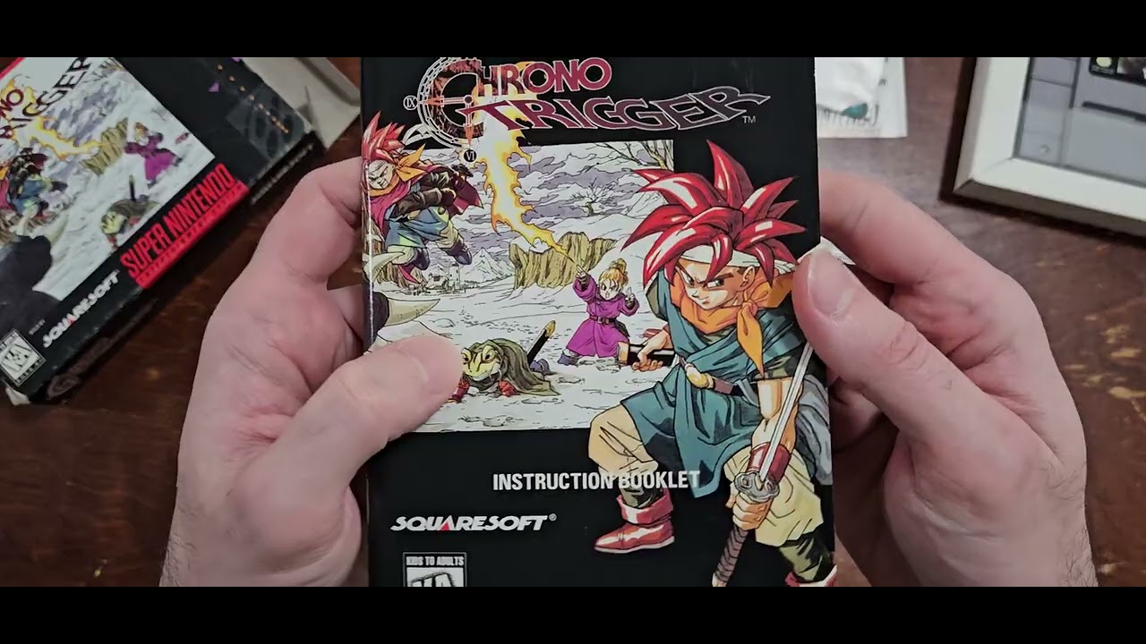 Chrono Trigger unboxing #snes #retrogaming #unboxing - YouTube