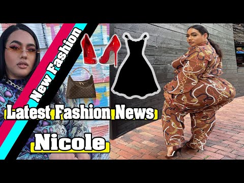 Nicole ...II 👗 Summer plus size models and valuable fashion ideas - YouTube