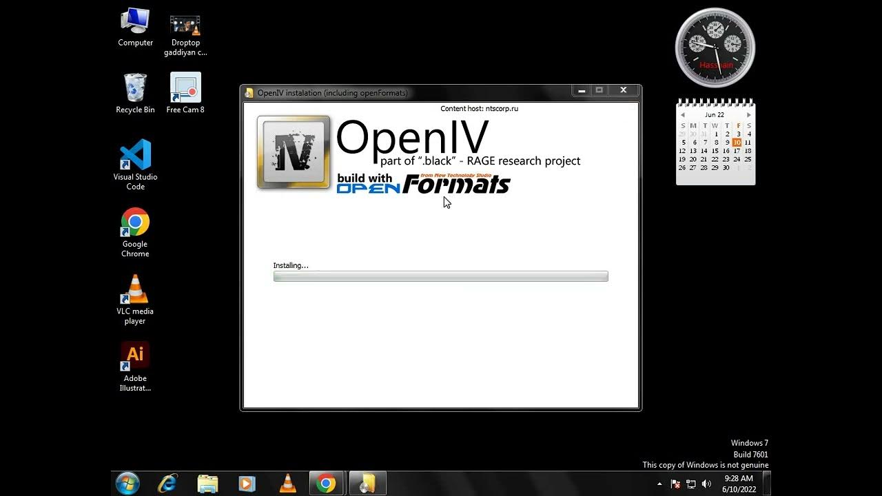 how to install openiv for window 7 on pc - YouTube