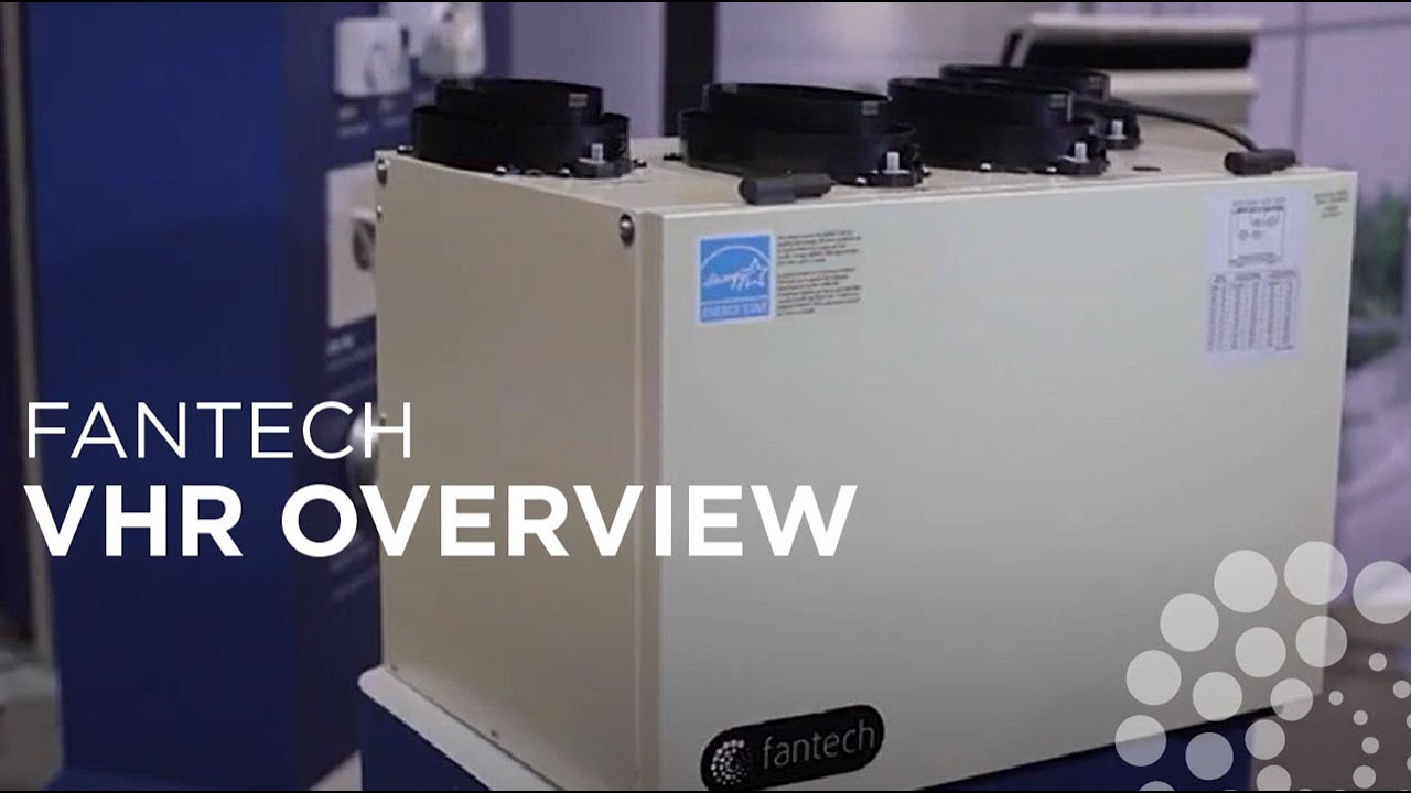 Fantech VHR overview #fantech - YouTube