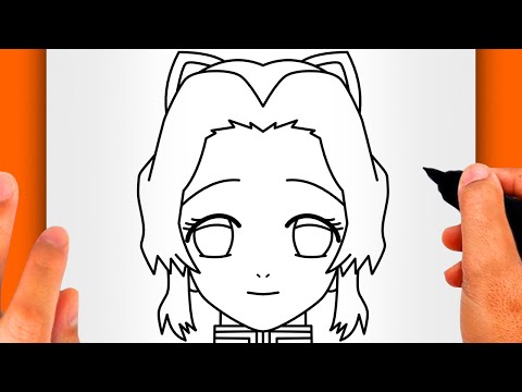 HOW TO DRAW SHINOBU KOCHO (EASY) - STEP BY STEP FOR BEGINNERS - YouTube
