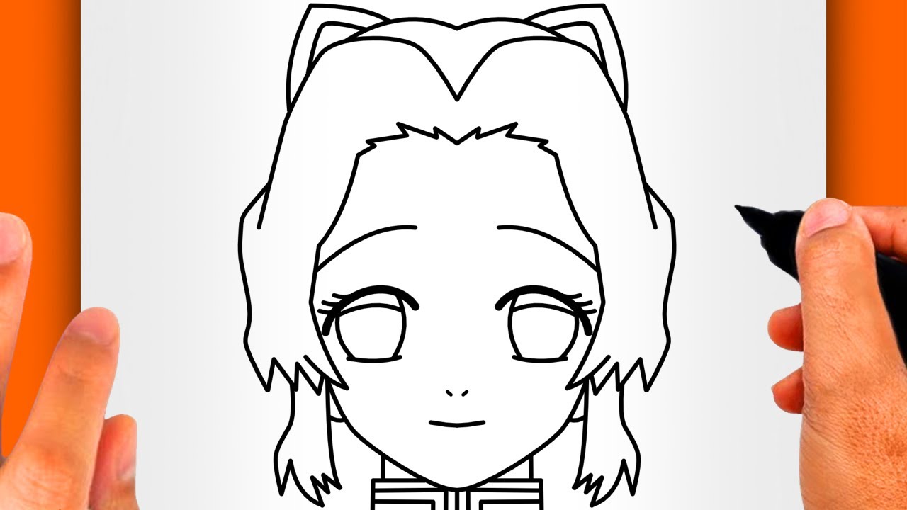 HOW TO DRAW SHINOBU (EASY SHINOBU DRAWING) - YouTube