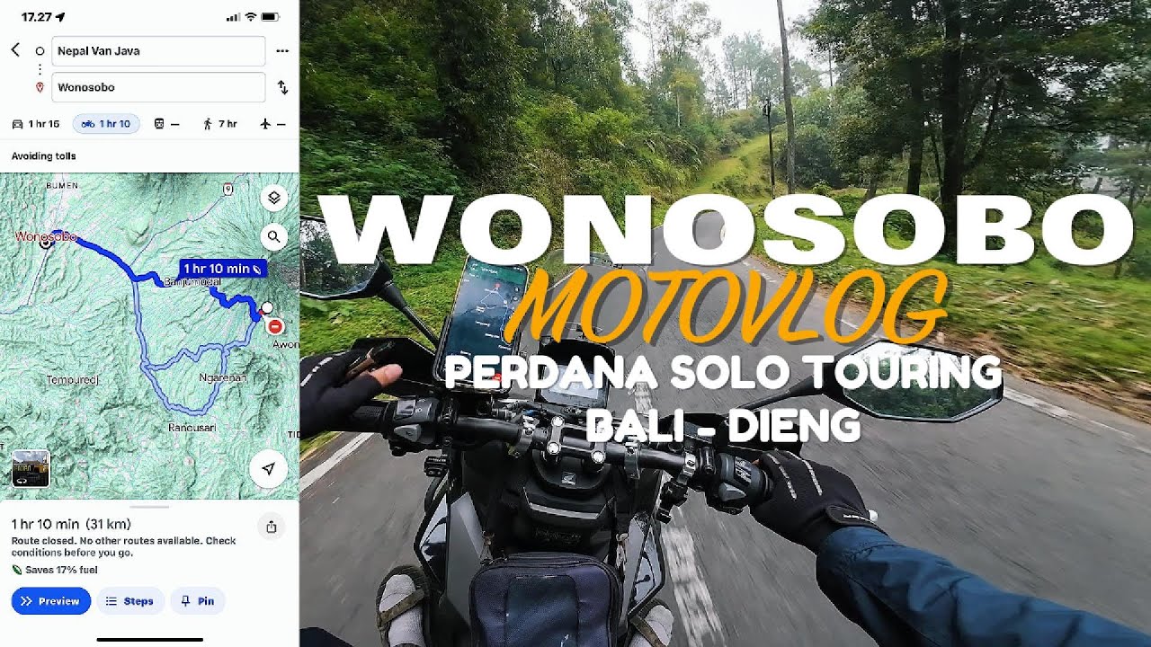 Ep-8 | Nepal Van Java Ke Wonosobo | Perdana Solo Touring Bali - Dieng ...