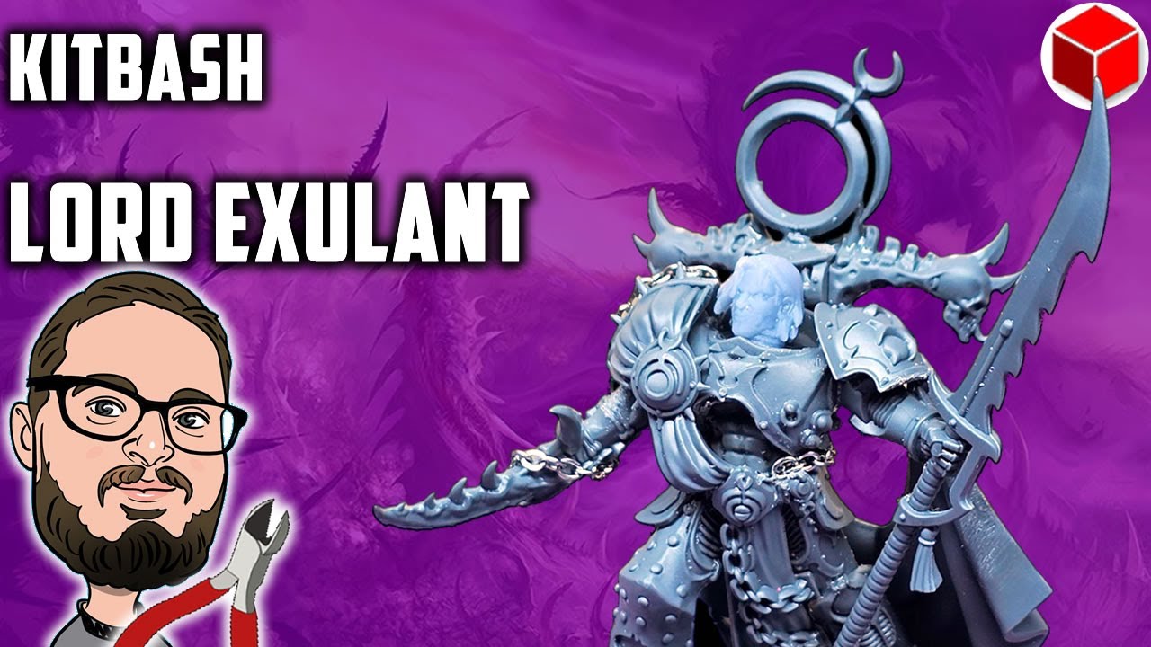 How To Kitbash A Lord Exulant For The Emperors Children - YouTube