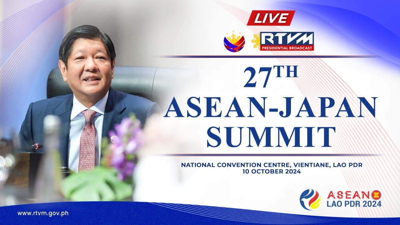 27th ASEAN-Japan Summit 10/10/2024 - YouTube