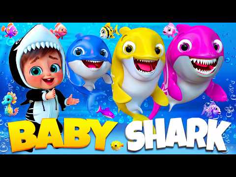 Doo Doo Swim with Baby Shark - Nursery Rhymes & Kids Songs  #kidsongs   #nurseryrhymes #babyshark