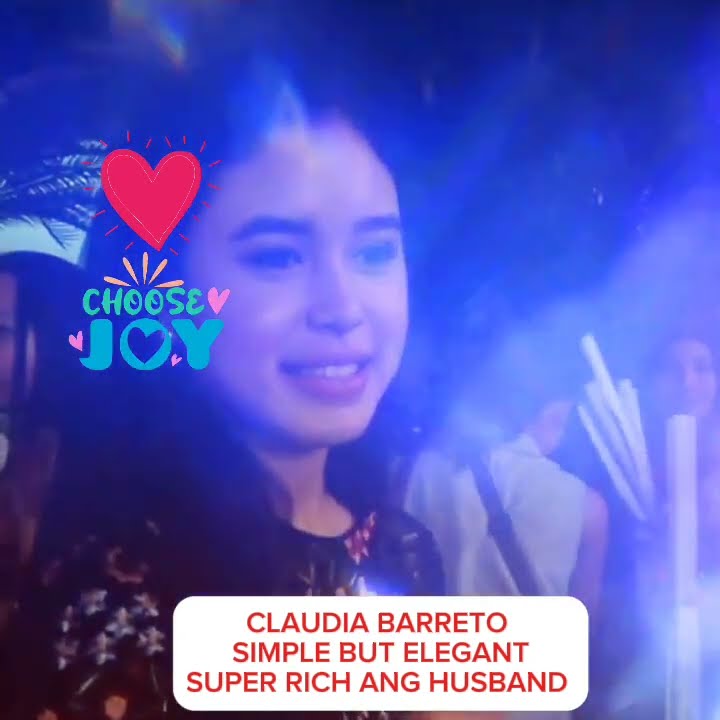 CLAUDIA BARRETO: SIMPLE CLASSY ELEGANT SUPER RICH ANG HUSBAND. #wedding #short #shorts - YouTube