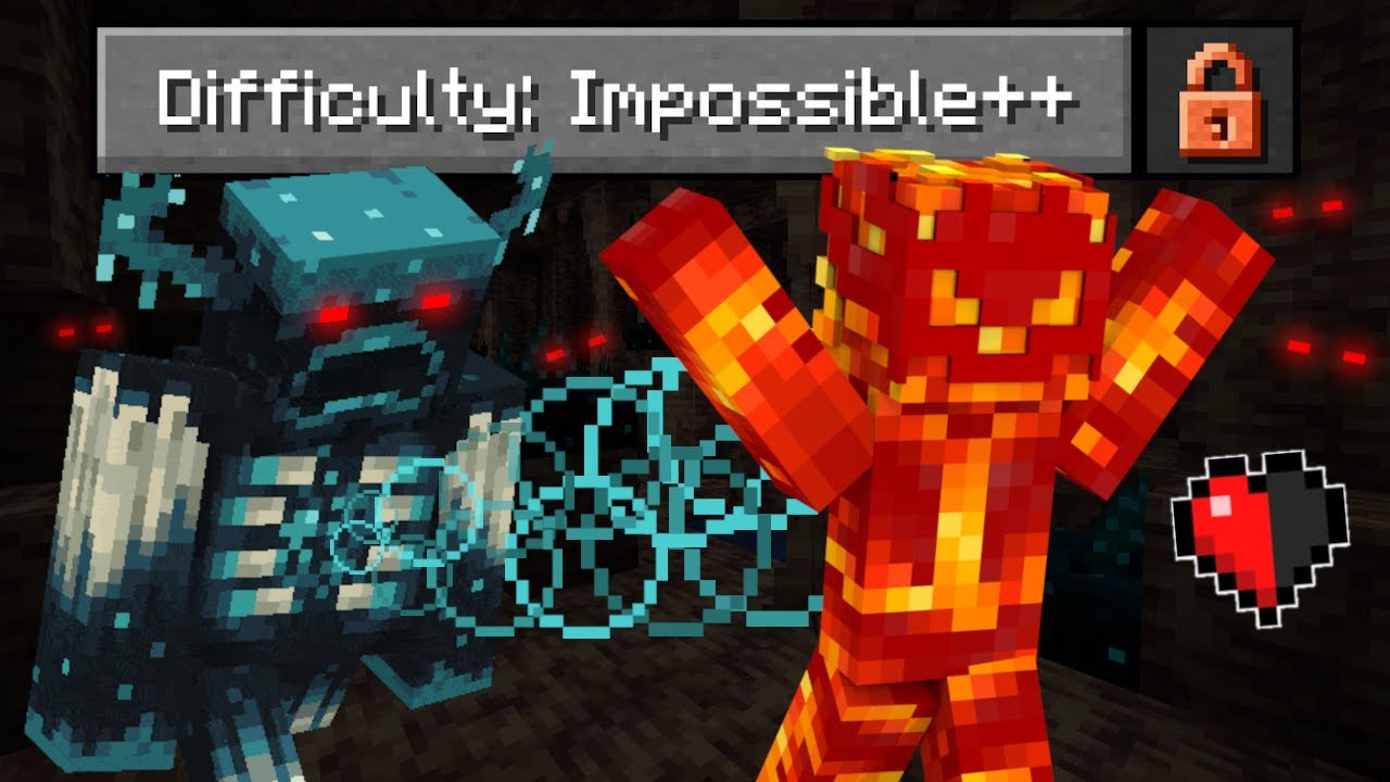 I TESTED Minecraft's HARDEST DIFFICULTY! - YouTube