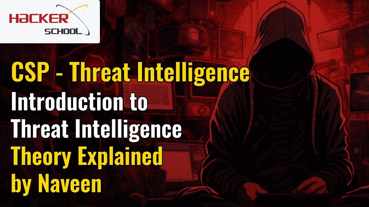 Cyber Security Professional Training | Threat Intelligence Fundamentals ...