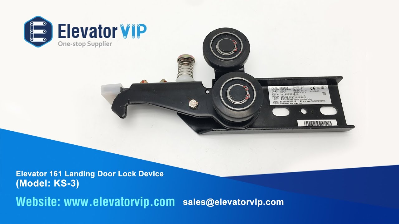 KS-3 Elevator 161 Landing Door Lock Device - YouTube