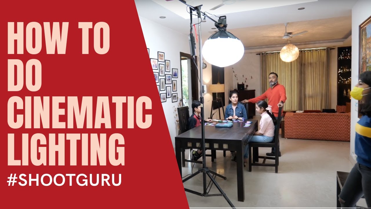 How to light an Advertisment Commercial Scene? | Cinematic Lighting ...