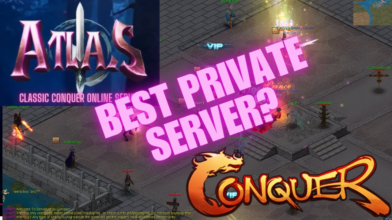 Atlas Conquer - The Best Classic Conquer Private Server? - YouTube