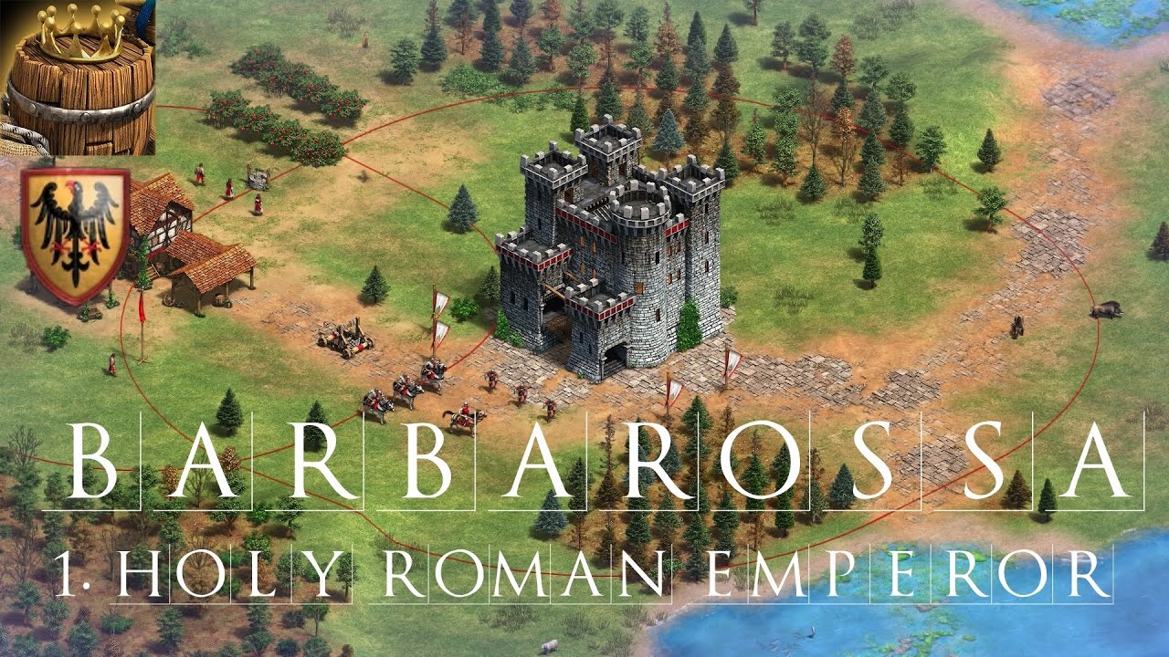 AoE2 DE Campaign: Barbarossa | 1. Holy Roman Emperor - YouTube