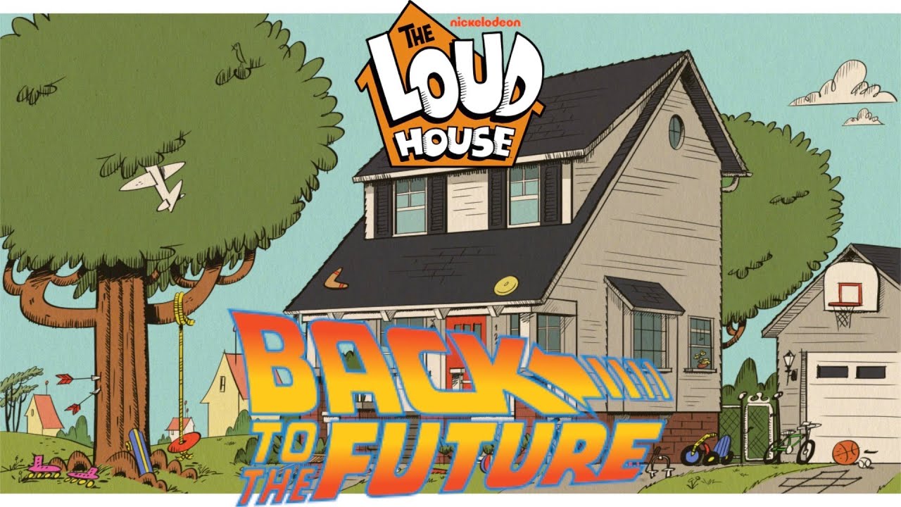 Back To The Future References In The Loud House - YouTube