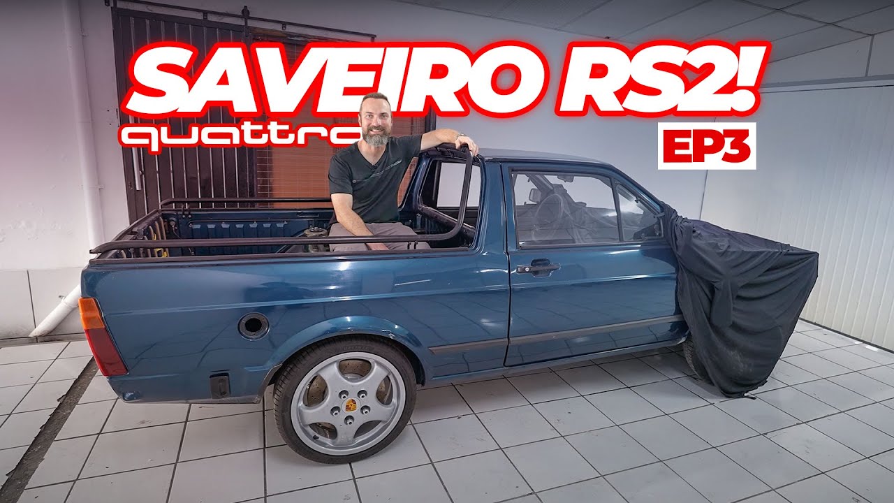 Saveiro RS2 QUATTRO – 5 cilindros TURBO | Se fosse fácil, qualquer um ...