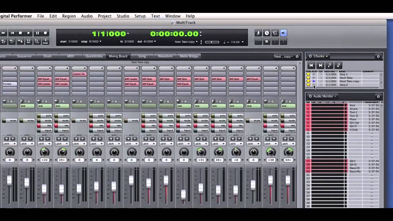 DP Chunks and multitrack recording (Part 3 of 5) - YouTube