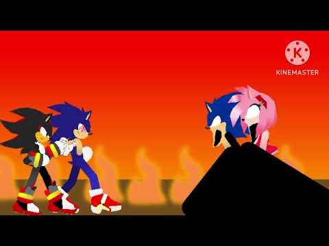(Shattered) Fleetway and Shadow vs Corrupted Sonic and Amy pibby ...