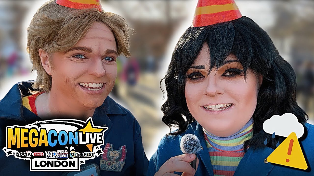 A CON DURING A STORM?! | London Megacon Vlog 2025 - YouTube