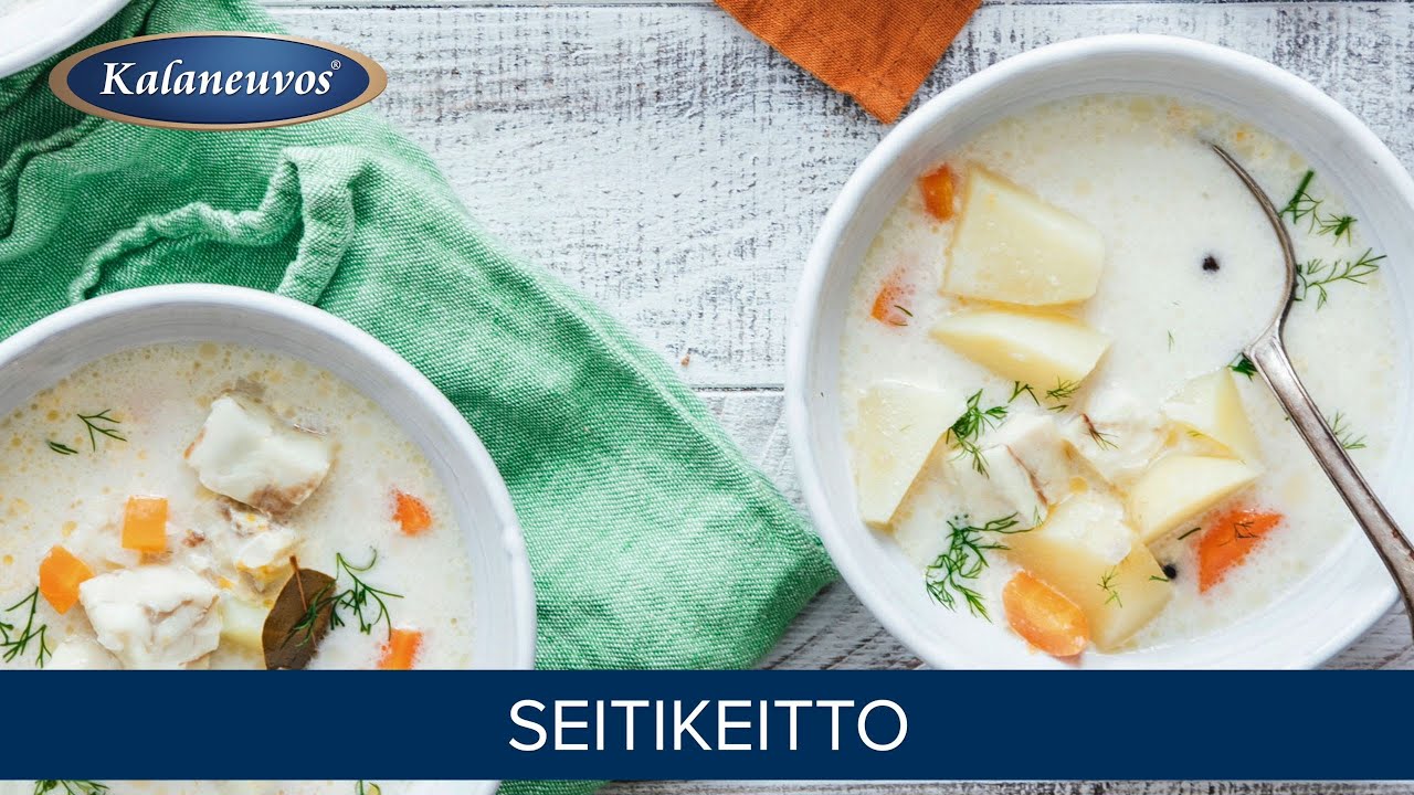 Seitikeitto resepti - Kalaneuvos - YouTube
