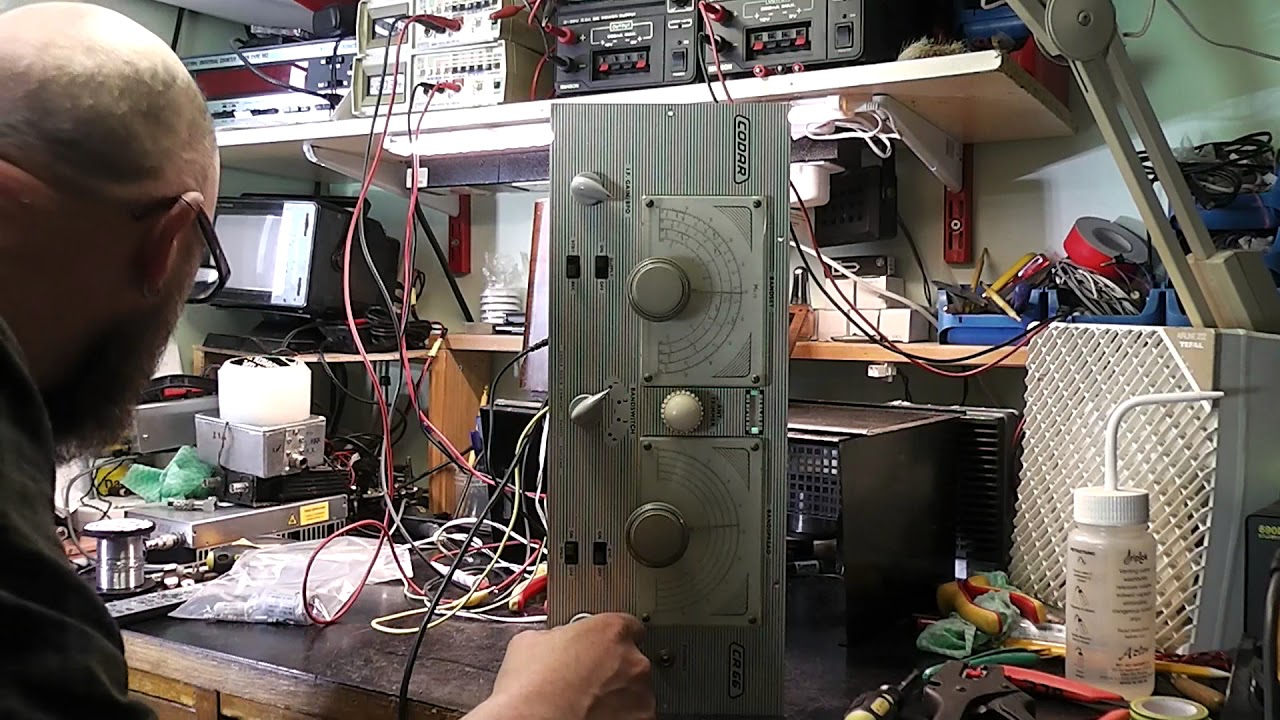 Codar CR 66 Vintage Retro Valve Tube Ham Radio Receiver Repairs ...