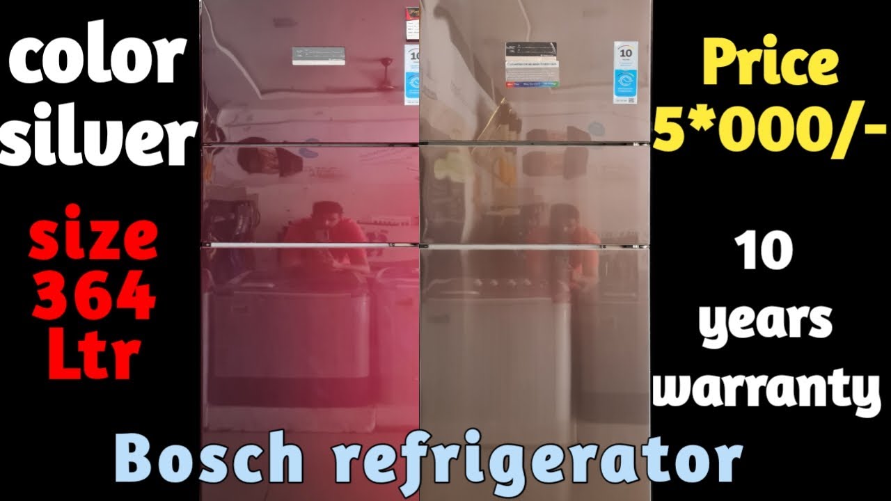 Bosch 364 Liter fridge || bosch triple door convertible refrigerator ...