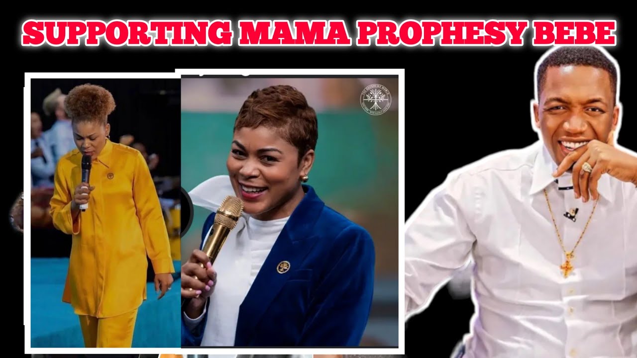 Breaking Prophet Uebert Angel supporting Wife Mama Beverly Angel Spirit ...