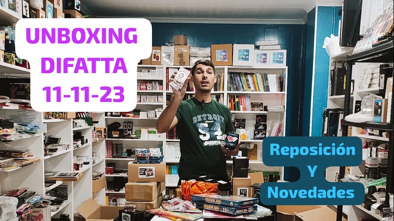 UNBOXING DIFATTA 11-11-23 // www.tiendalamagiadelsur.es - YouTube