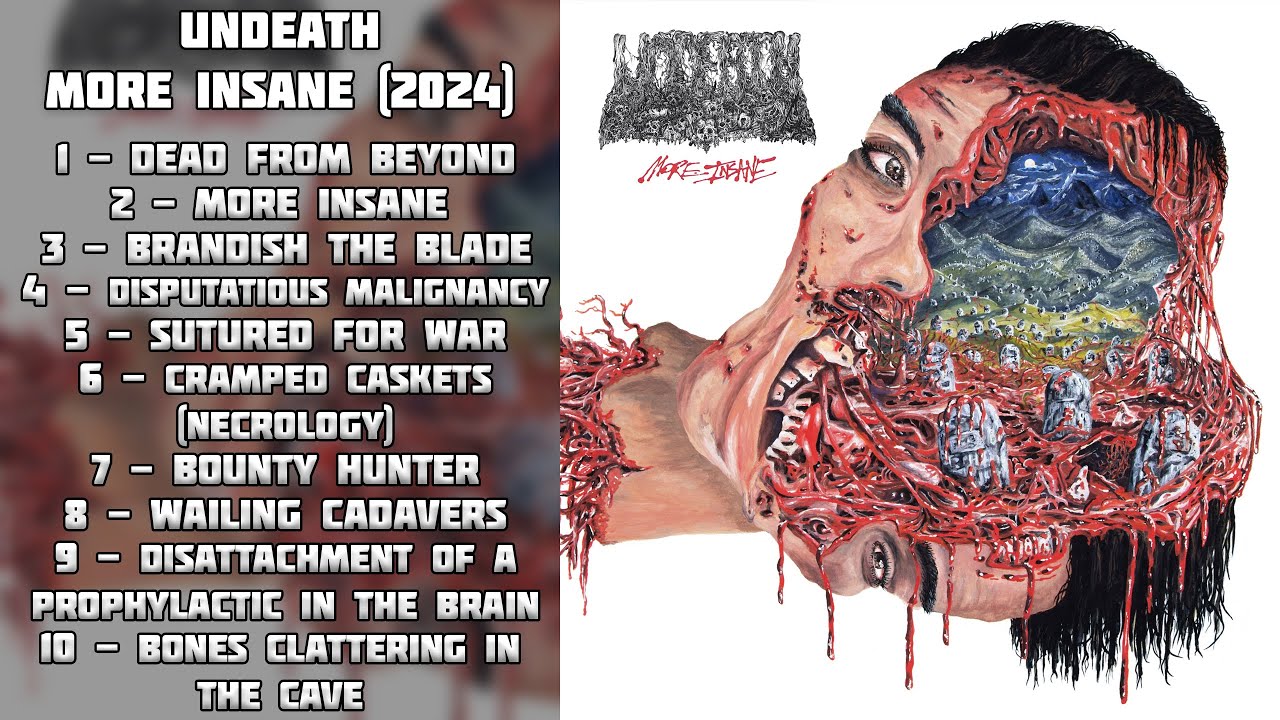 Undeath - More Insane (2024, Full Album) | Death metal from USA - YouTube