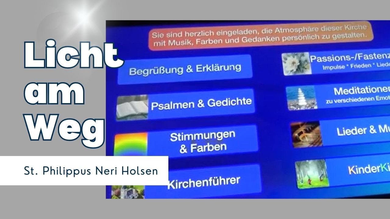 Licht am Weg - Kirche St. Philippus Neri - YouTube