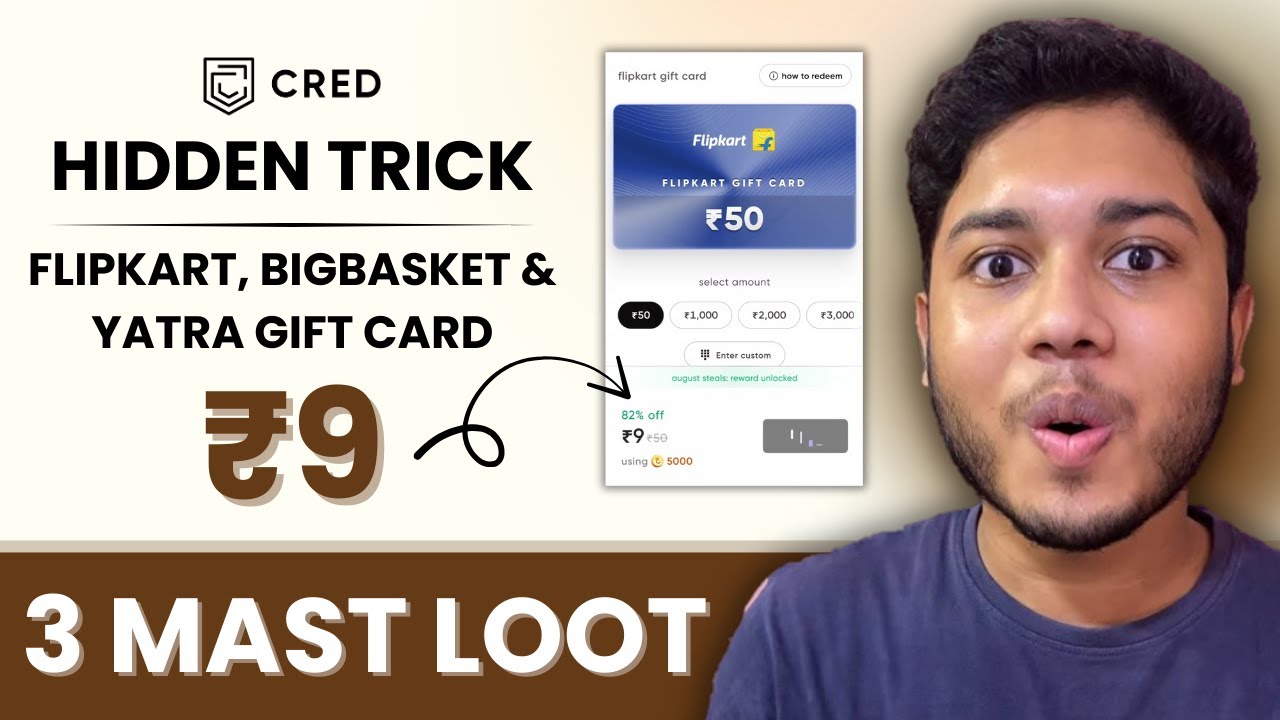Cred Gift Card Offer In ₹9, Onecard Freedom Feast Offer, Amazon Spin ...