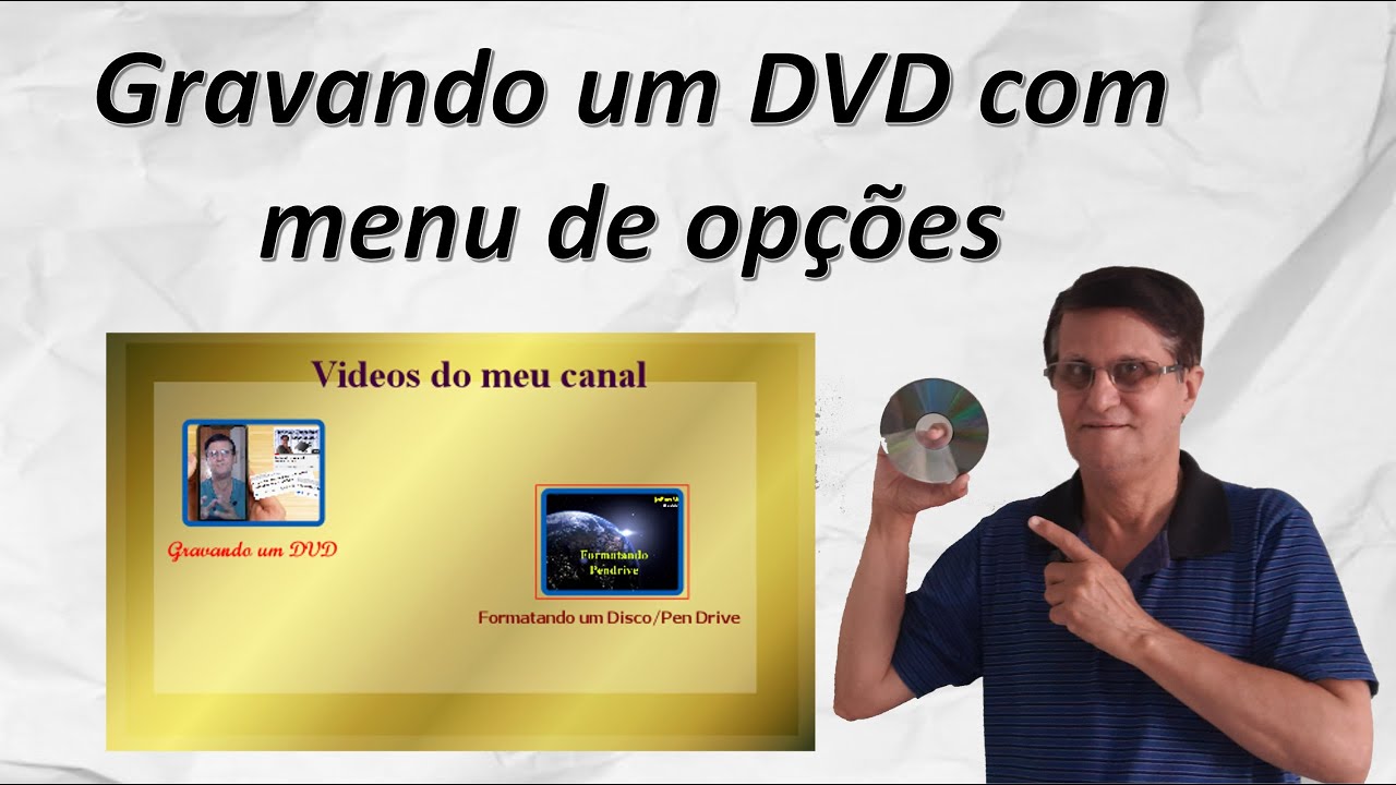 Gravando DVD com menu - DVDStyler - YouTube