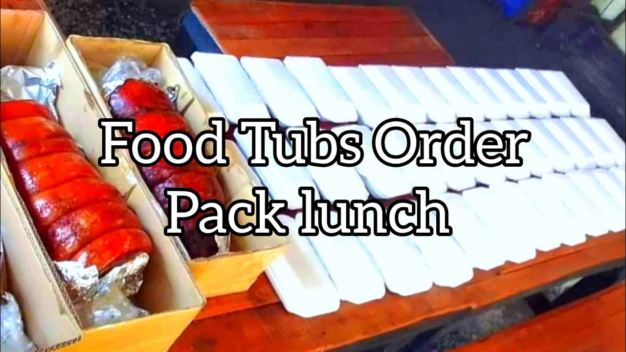 Cooking Food in a Tub Order - YouTube