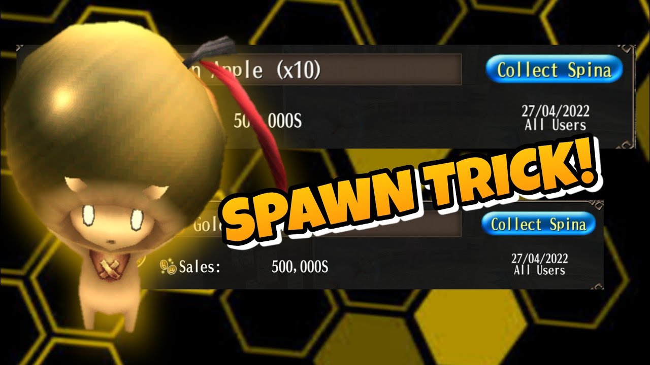 SPAWN TRICK! Easy Farming! - YouTube