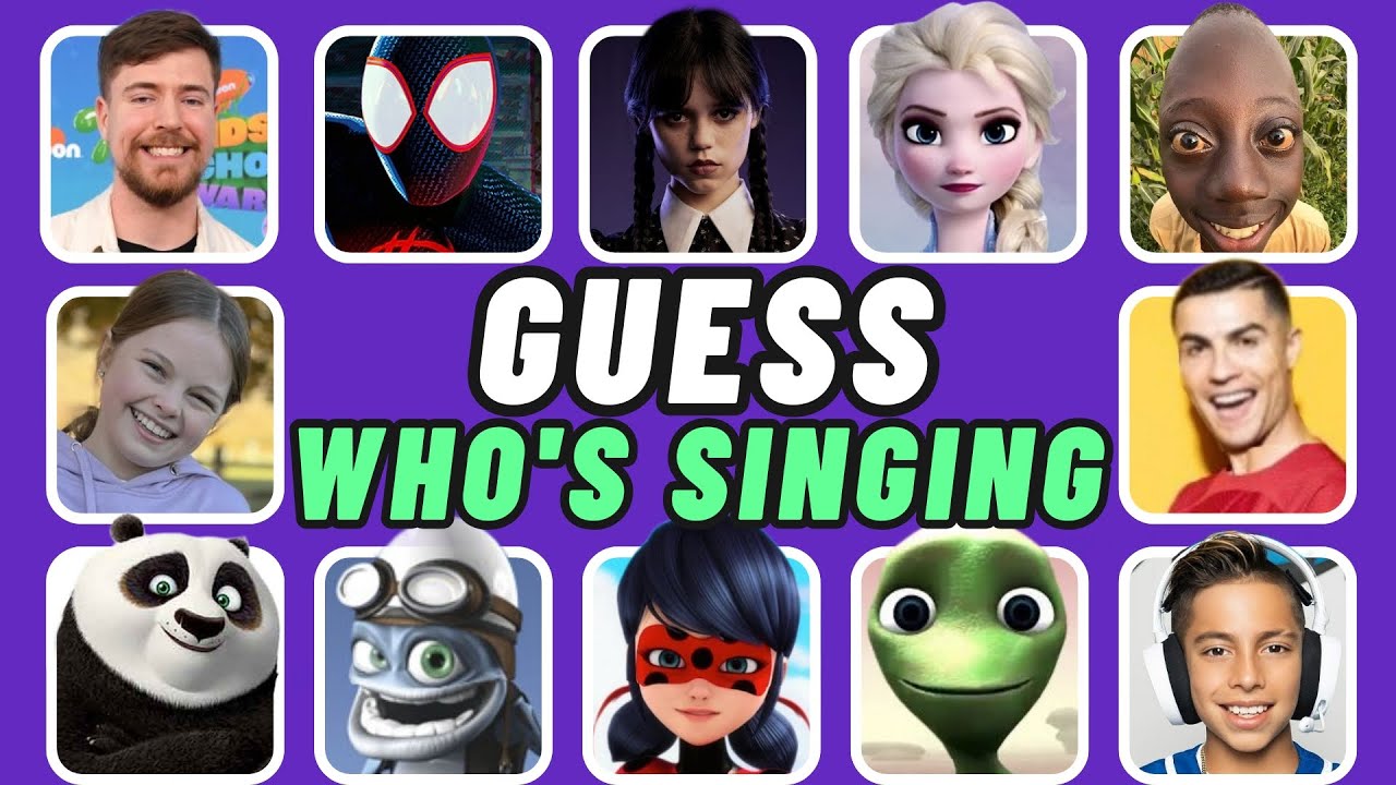 Guess who's singing & Who Is Dancing? Tenge tenge, ferran, Elsa, salish ...