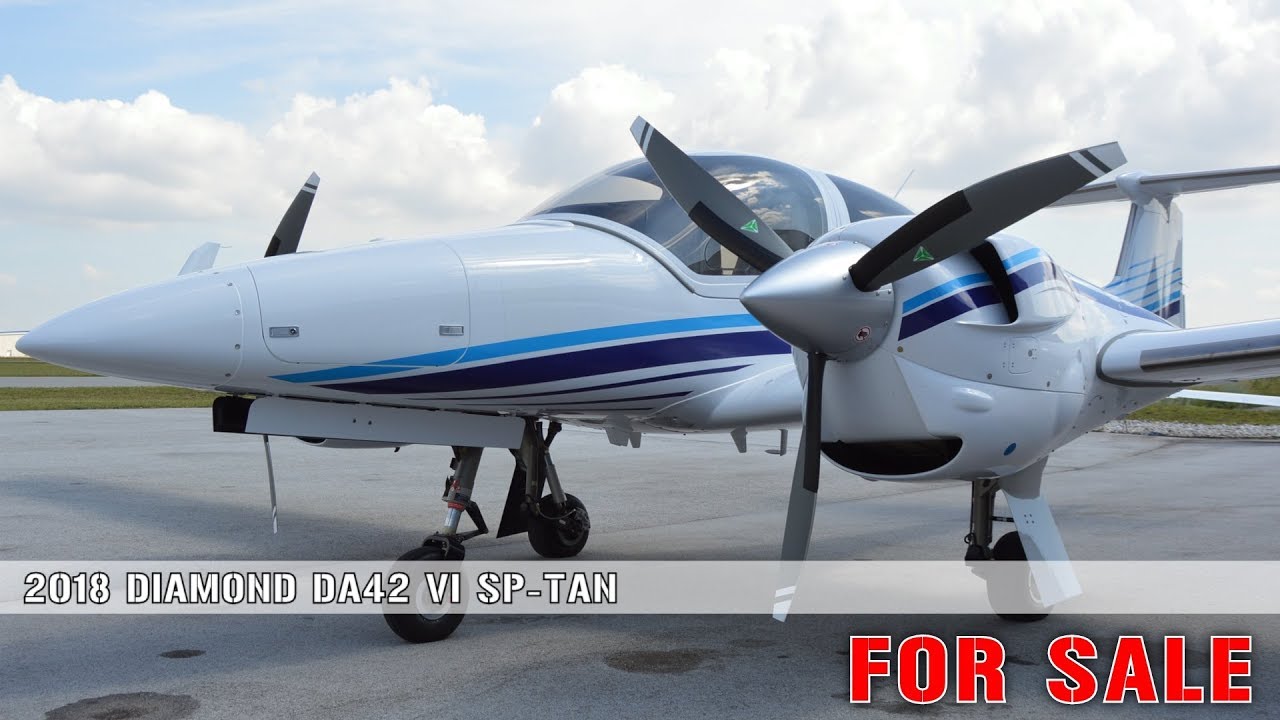 Diamond DA42 VI SP-TAN FOR SALE - YouTube