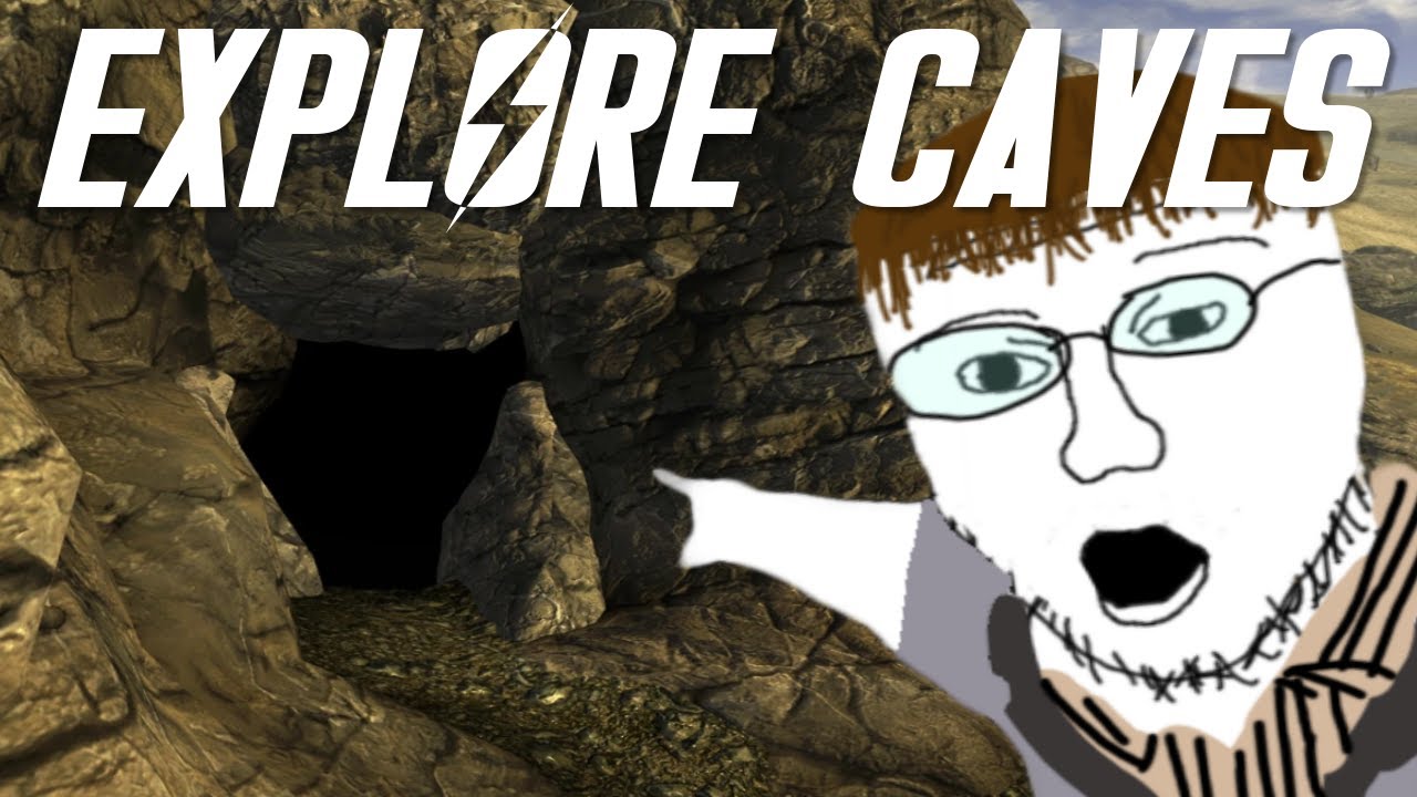 You Can Explore Caves in Fallout New Vegas - YouTube