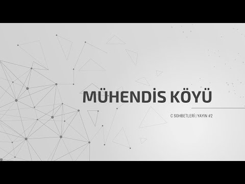 C Sohbetleri #02 - İlk Uygulama ve Kısa Giriş