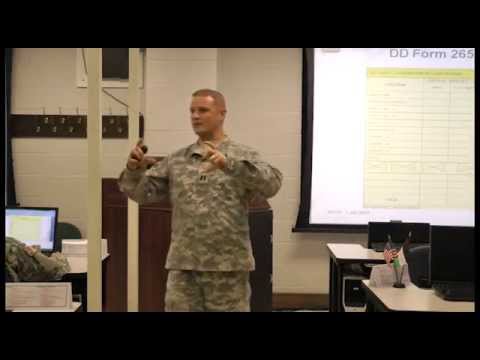 DD Form 2657 - YouTube