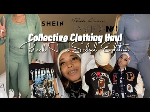 BACK TO SCHOOL HAUL | Fashion Nova, Shein, Bape, & more - YouTube