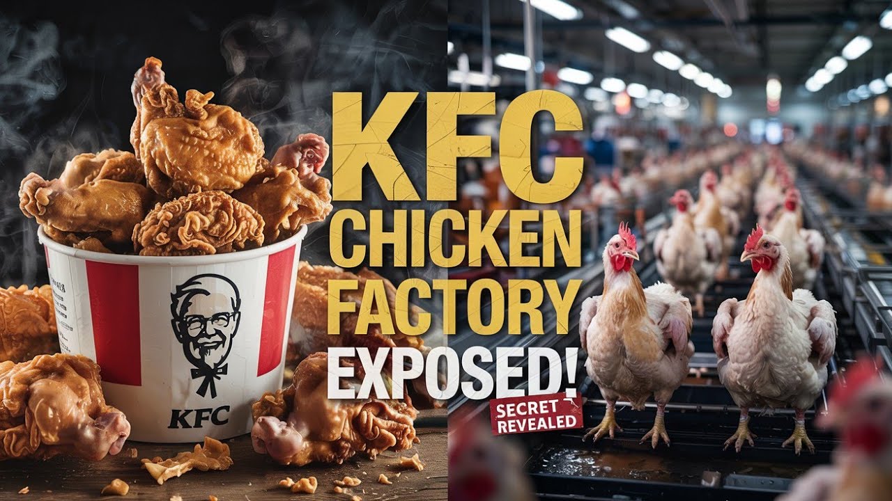 KFC Chicken Factory EXPOSED! | How KFC Mass Produces Fried Chicken ...