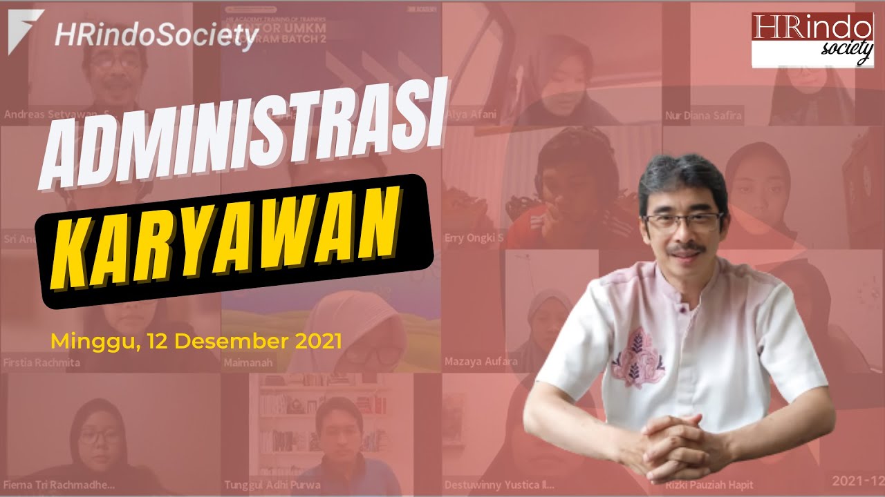 Online Training | Administrasi Karyawan - YouTube