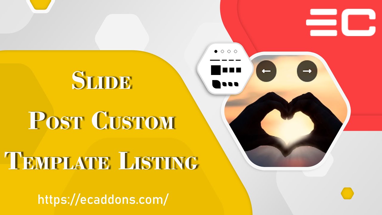 Use Custom Template for Post Listing In Elementor Slide Post Listing ...