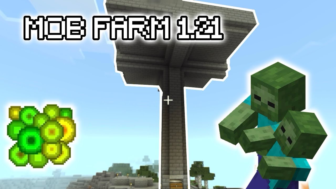Minecraft XP Mob Farm 1.21 Bedrock and Java - YouTube