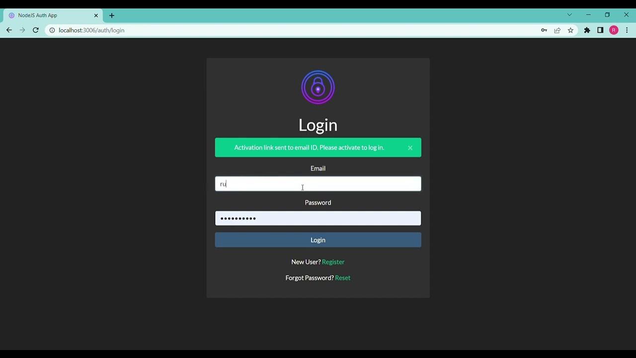 Nodejs Authentication Project Coding Ninjas Skill Test Youtube