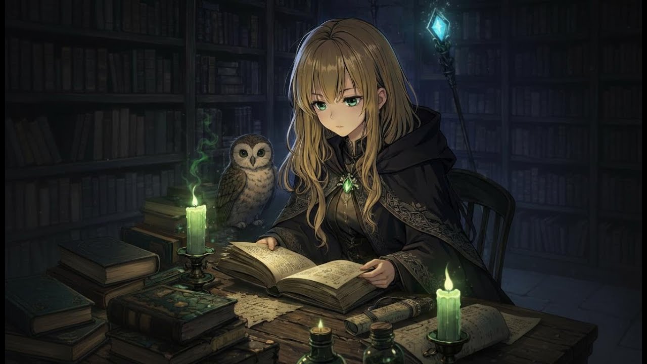 Arcane LO-FI,Dark fantasy - YouTube
