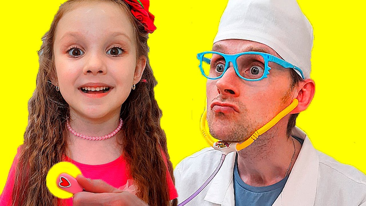 Doctor Checkup Song | Lisa Pretend Play Nursery Rhymes & Kids Songs ...