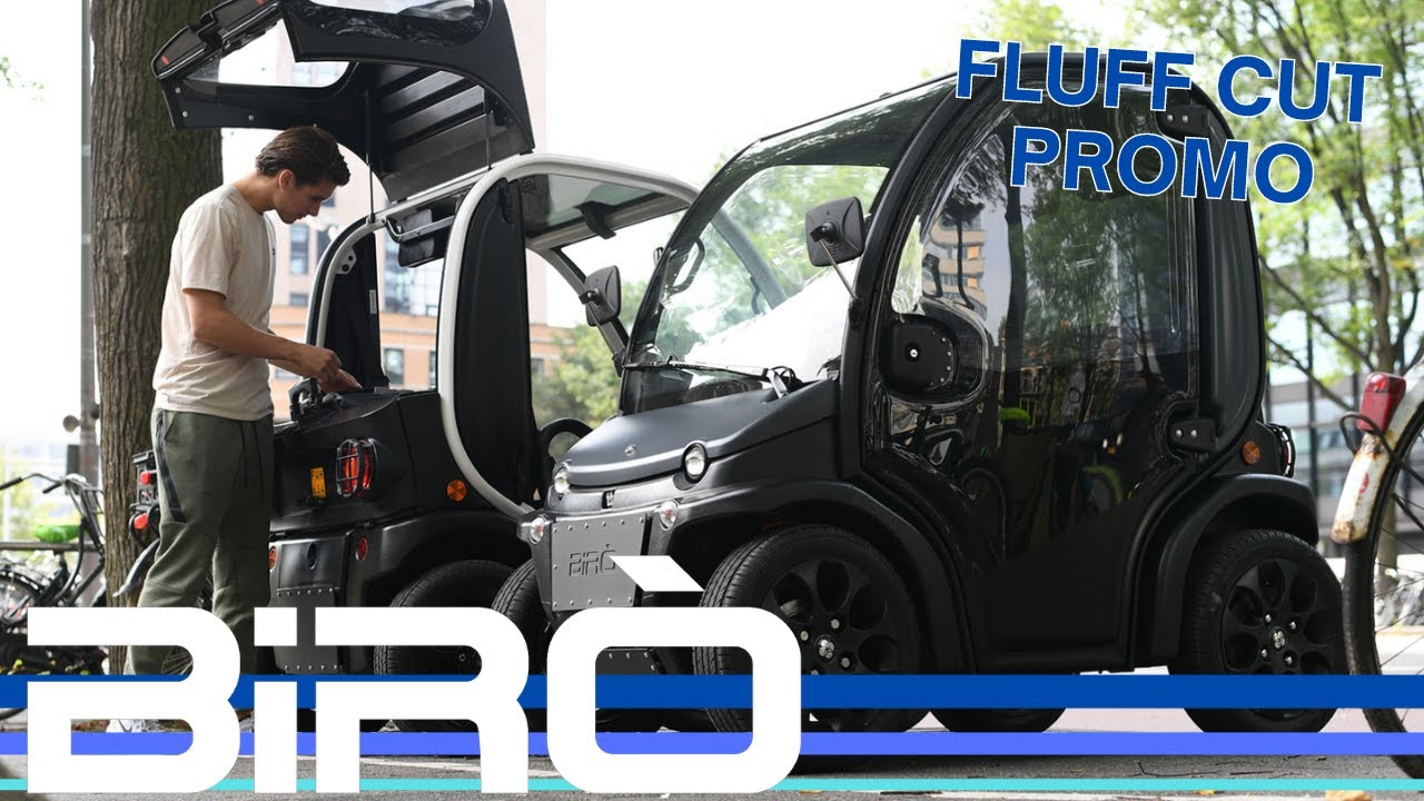 Birò Electric Two Seater Car Alternative - Fluff Cut Promo Video - YouTube