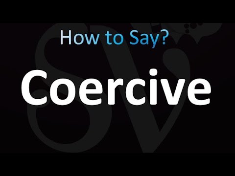 How to Pronounce Coercive (correctly!) - YouTube
