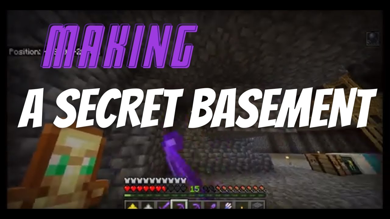 MAKING A SECRET BASEMENT - YouTube