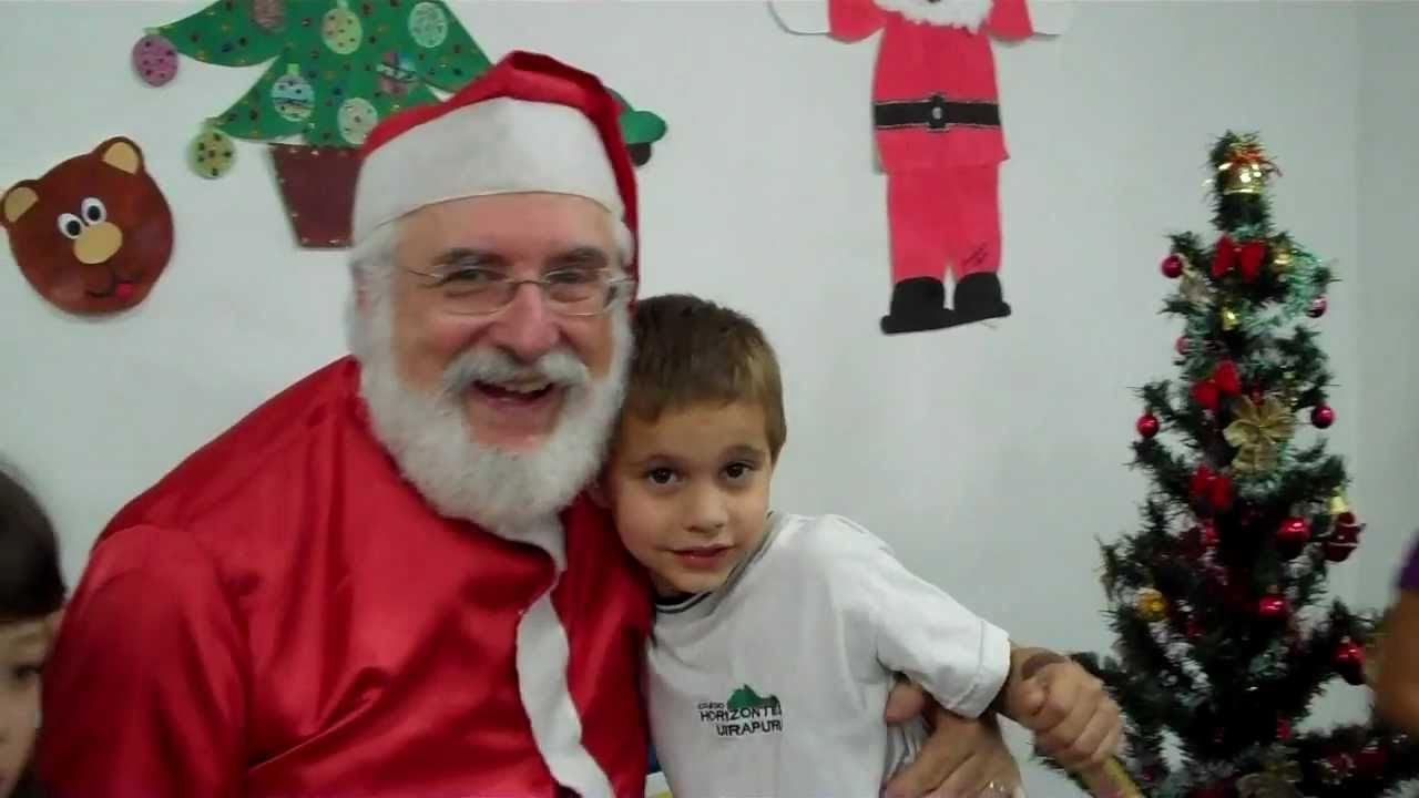 Santa at school 2011 - YouTube